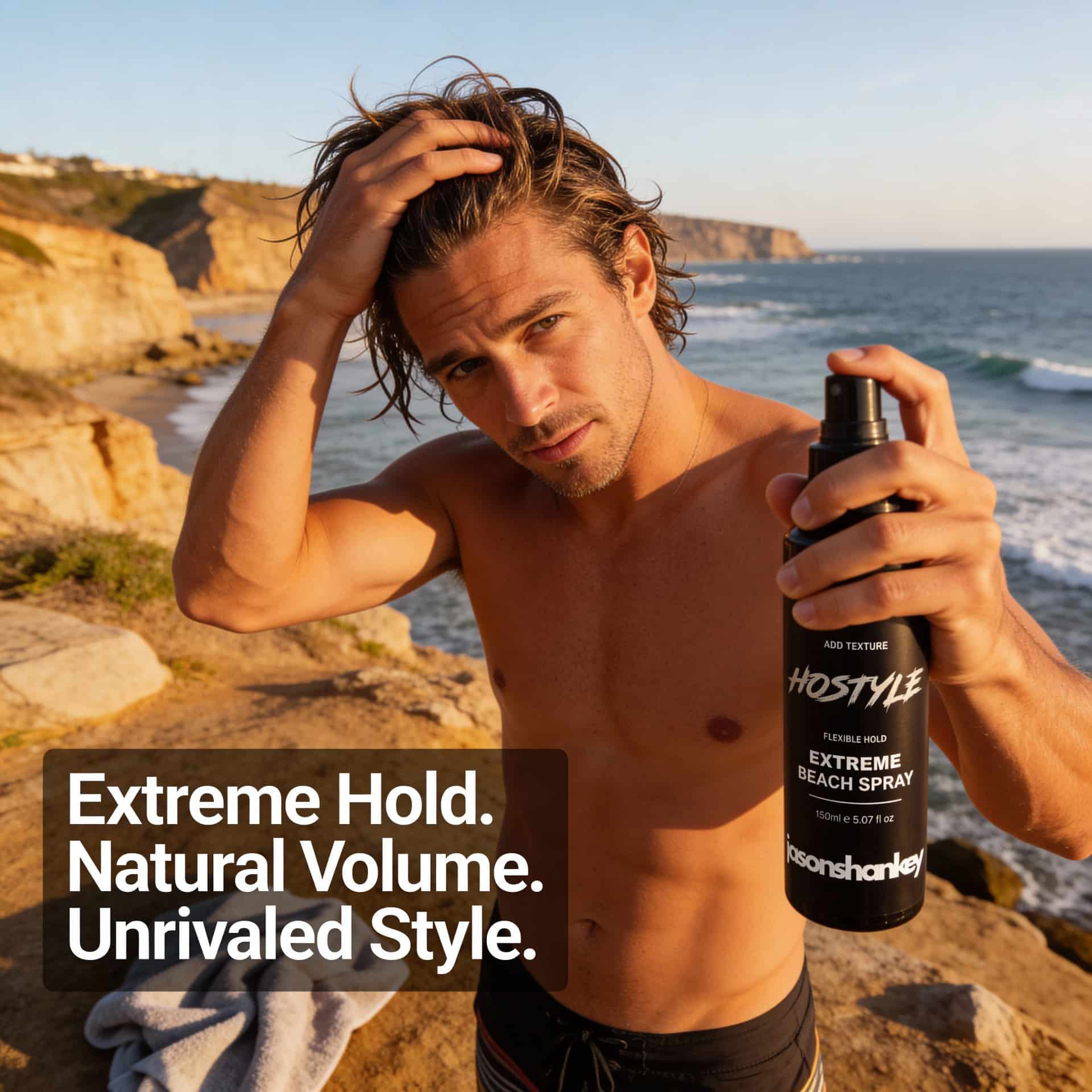 Hostyle Extreme Beach Spray for hair 150ml - Shankey Male Grooming