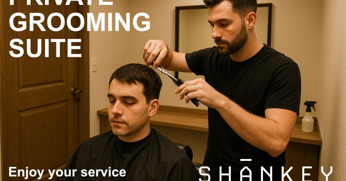 Experience men’s hairdressing in Complete Privacy at Shankey Male ...
